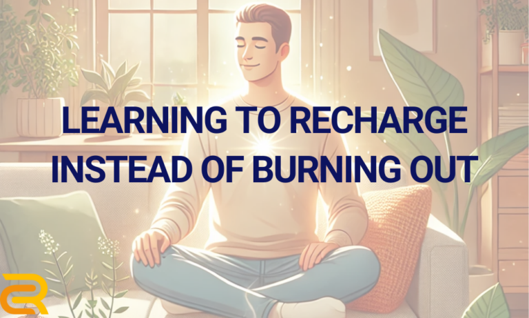Learning to Recharge Instead of Burning Out - Regenus Center | East ...